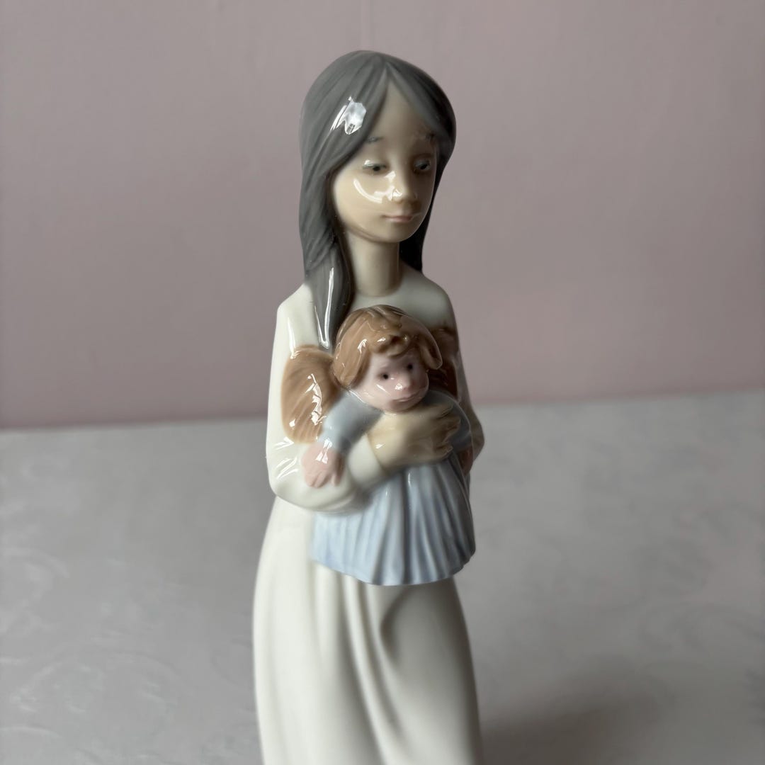 NAO by Lladro Girl With Doll Figurine - Etsy