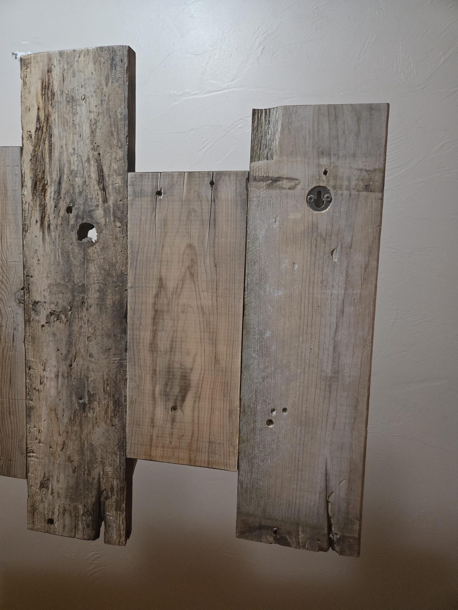 Handcrafted Reclaimed Barn Wood Shelf - Etsy