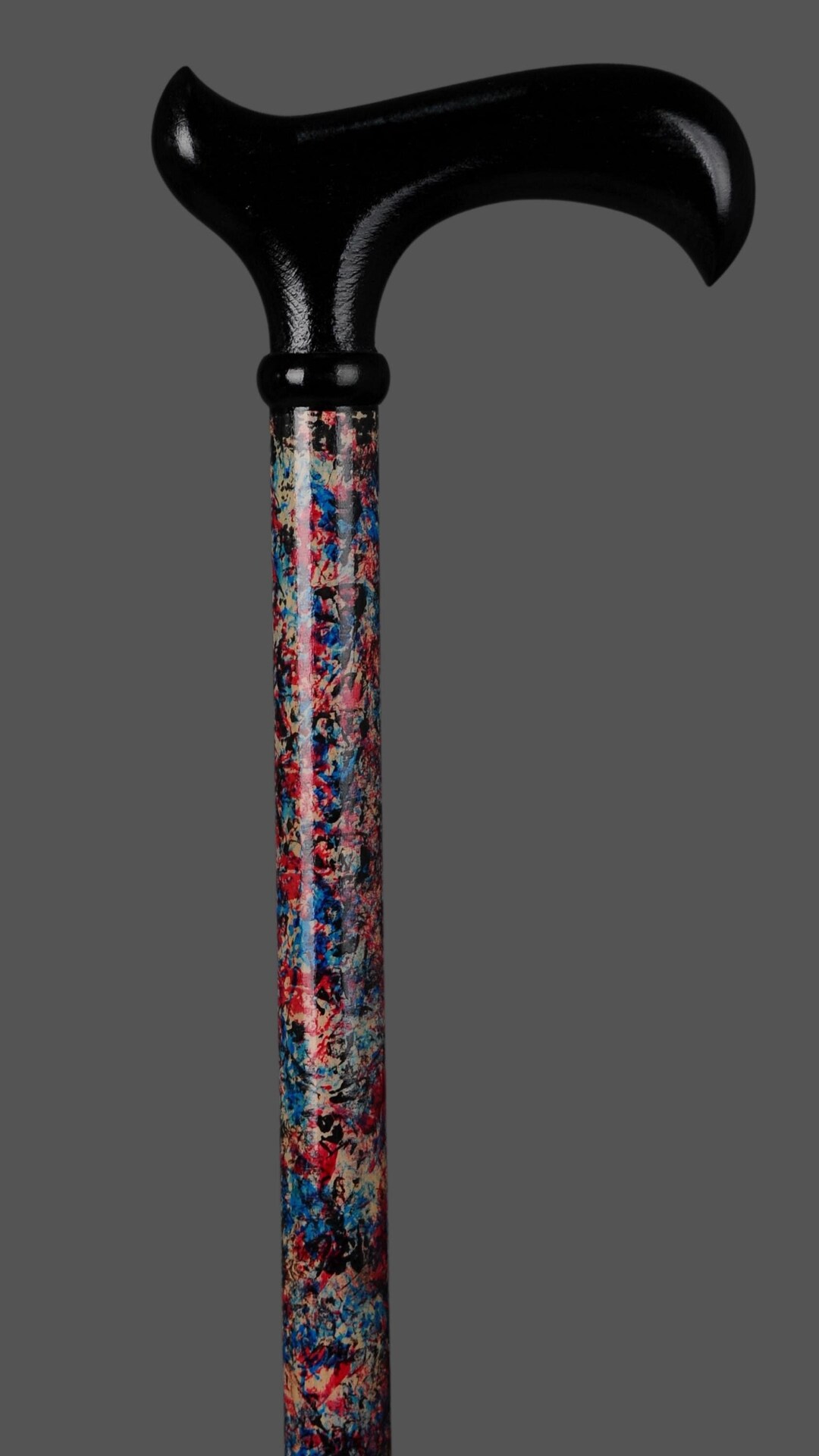 Abstract Art-designed Walking Cane – Elegant and Unique Support - Etsy