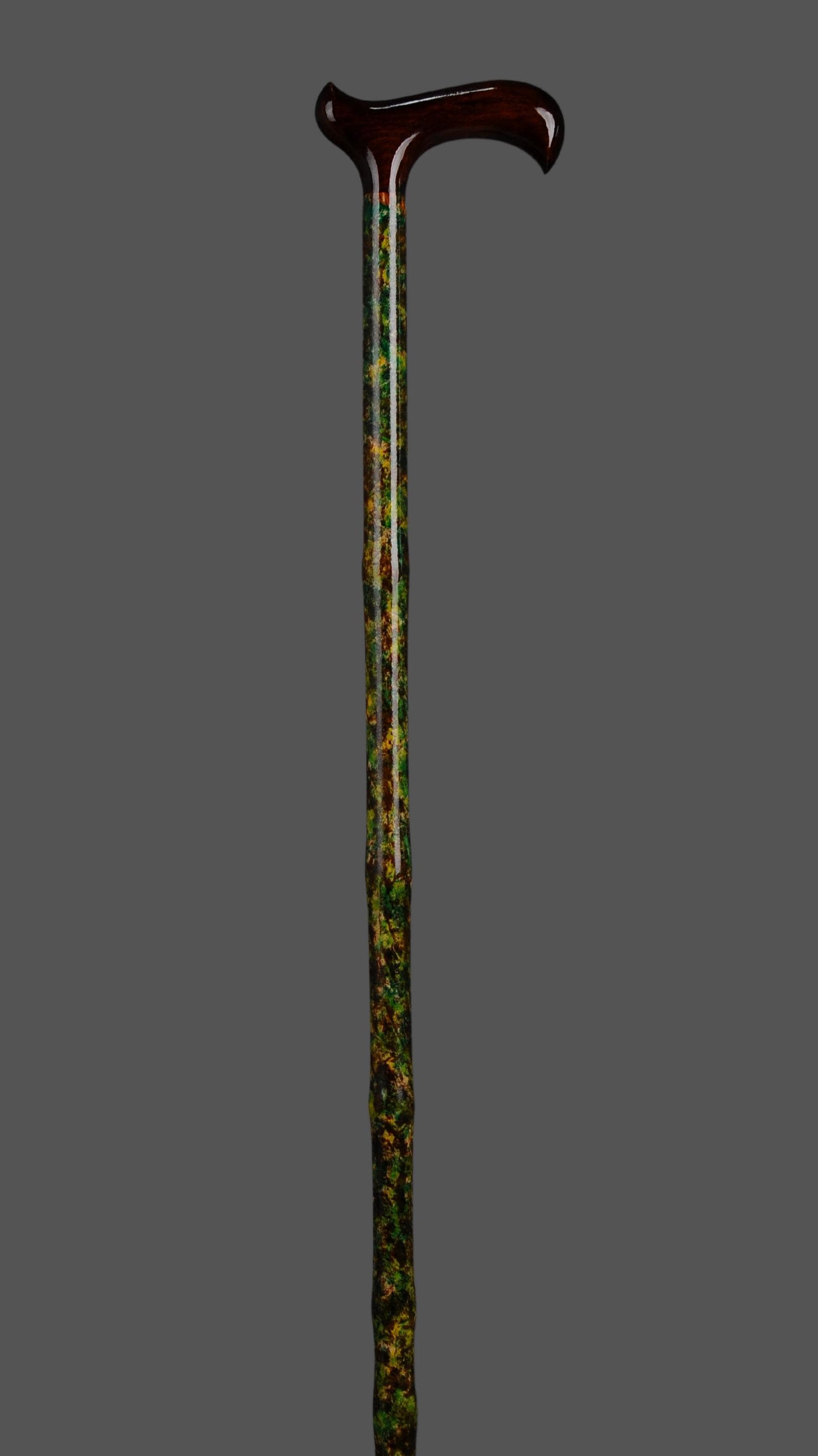 Handcrafted Walking Cane With Forest-inspired Design – Elegant and ...