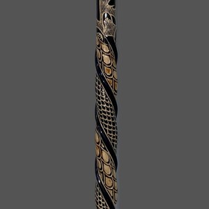 Luxury Wolf-inspired Walking Stick – Handcrafted Masterpiece - Etsy