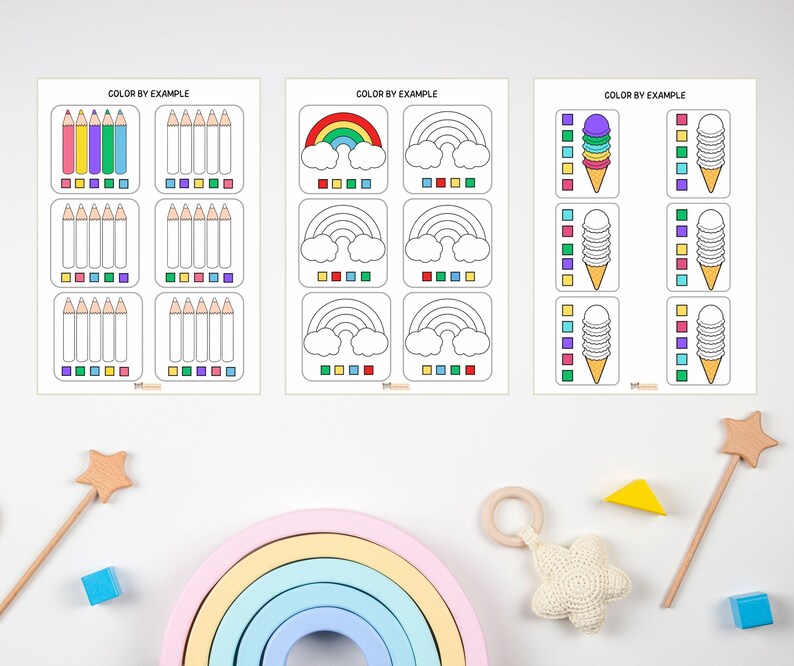 Kindergarten Color Printables: Fun Coloring Pages & Worksheets for ...