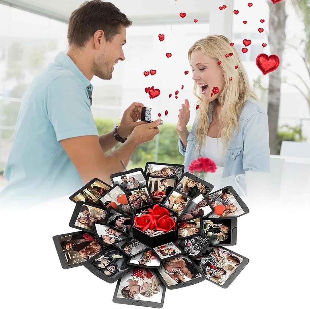 DIY Explosion Photo Album Gift Box: Personalized Memory Keepsake - Etsy