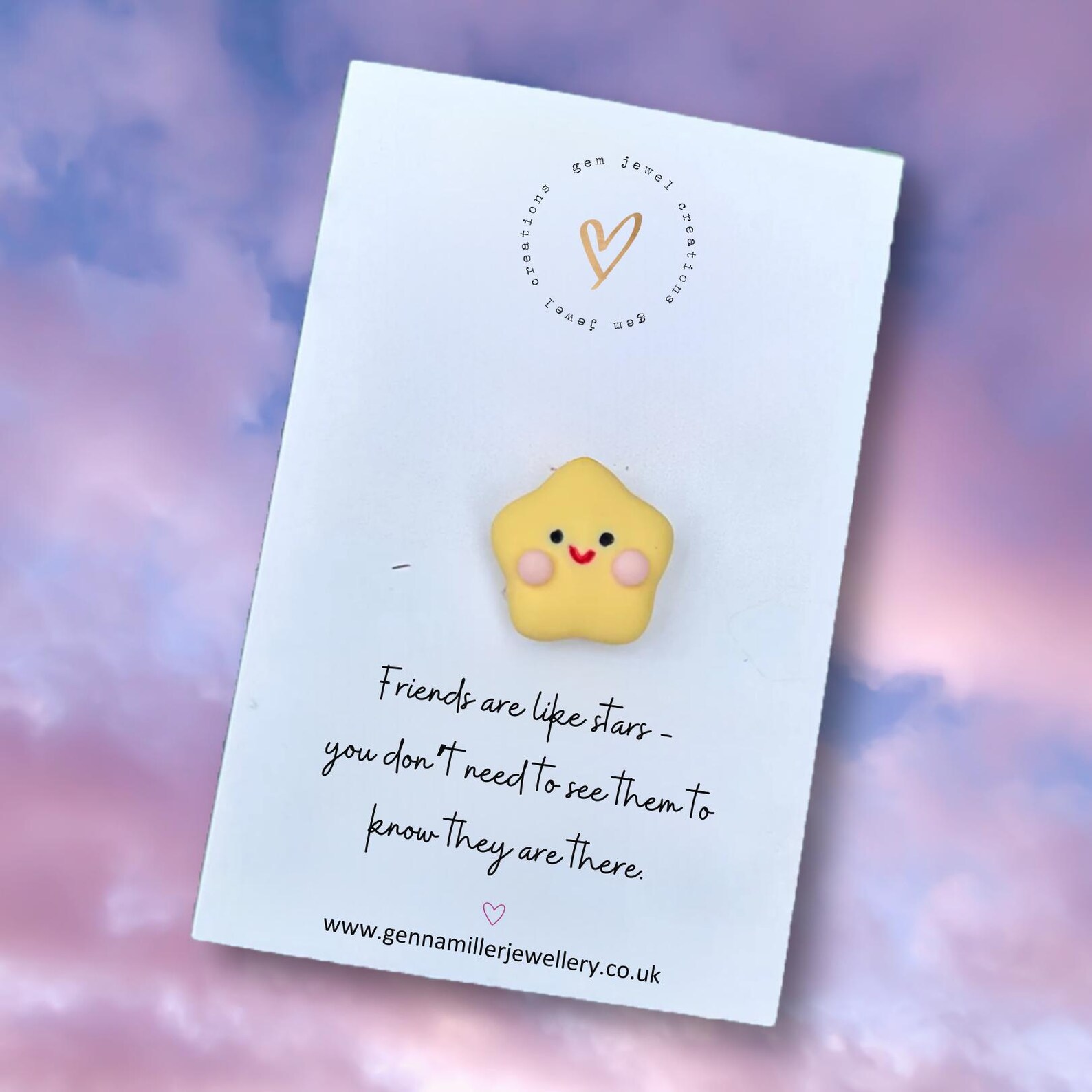 Gorgeous Pocket Hug Token on Heartfelt Message Card – Thoughtful Gift ...