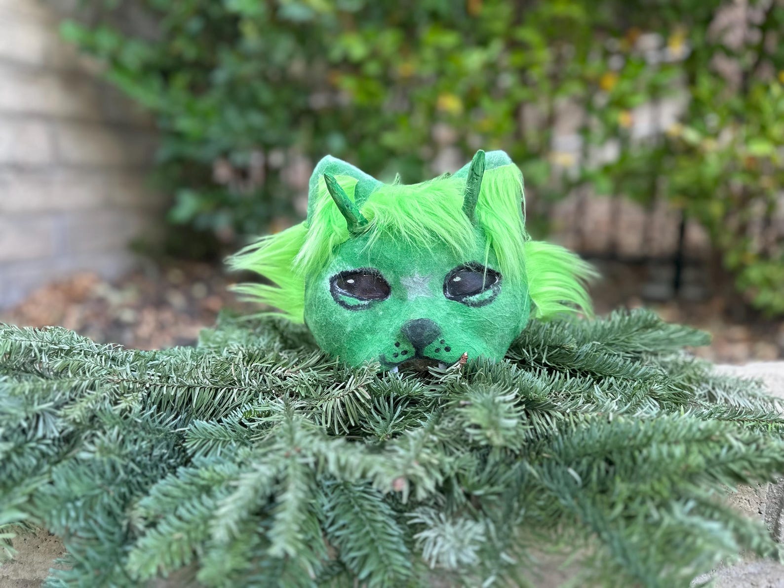 Therian Alien Cat Mask - Etsy