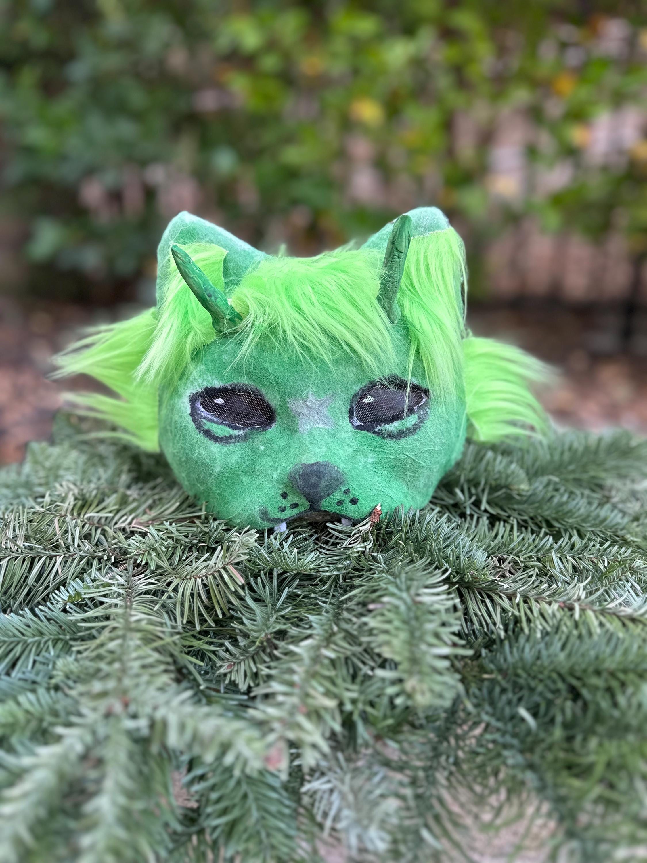 Therian Alien Cat Mask - Etsy
