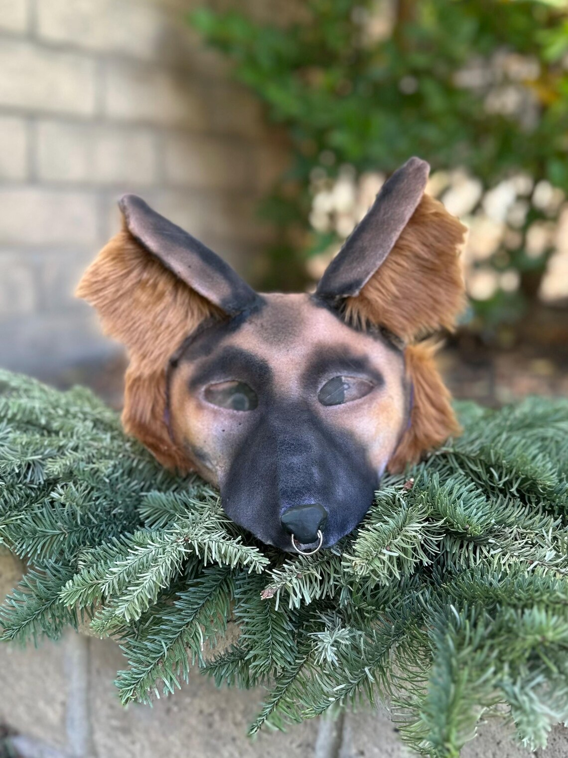 German Shepherd Mask - Etsy