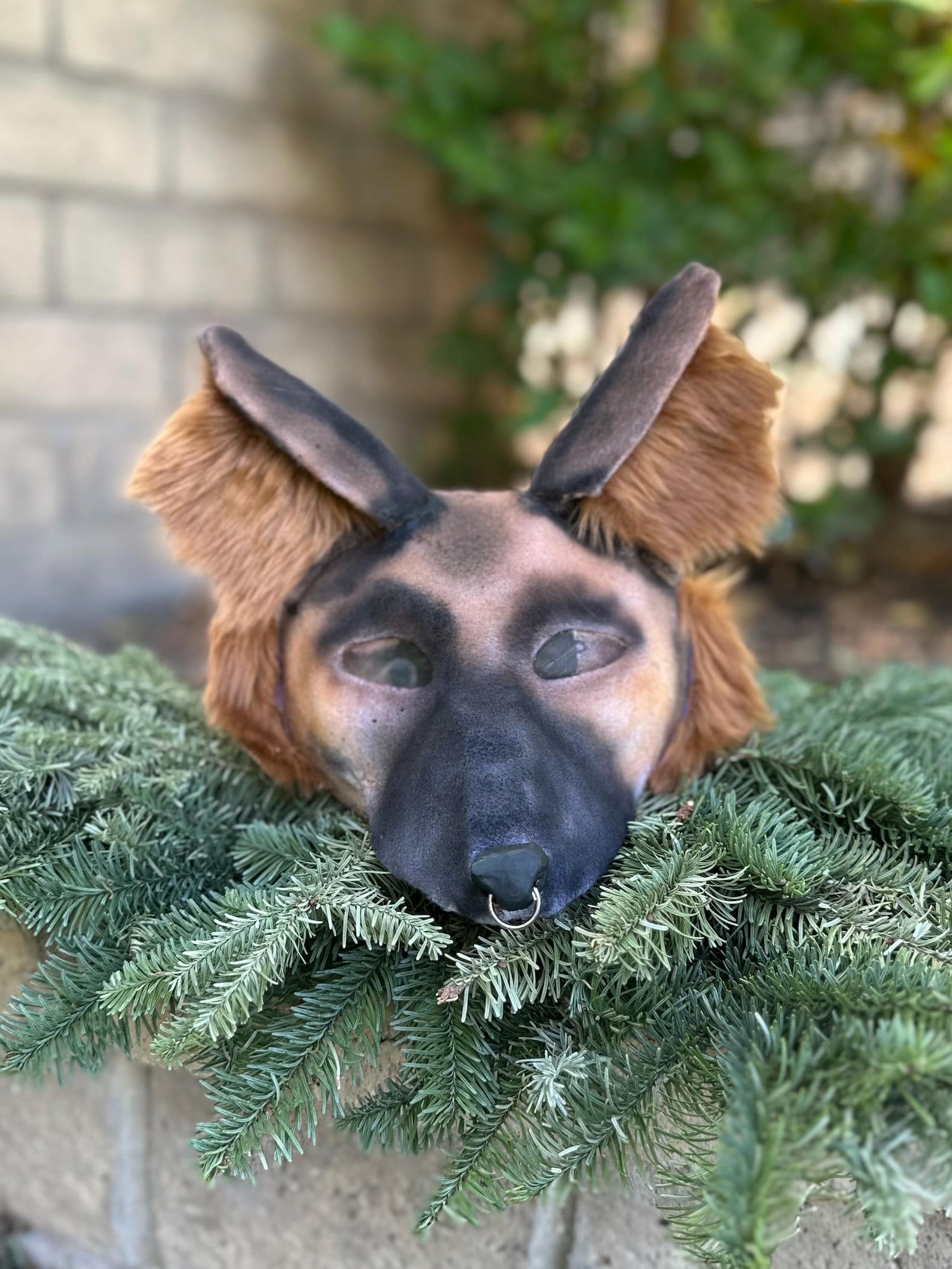 German Shepherd Mask - Etsy