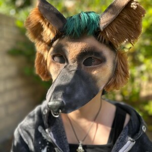 German Shepherd Mask - Etsy
