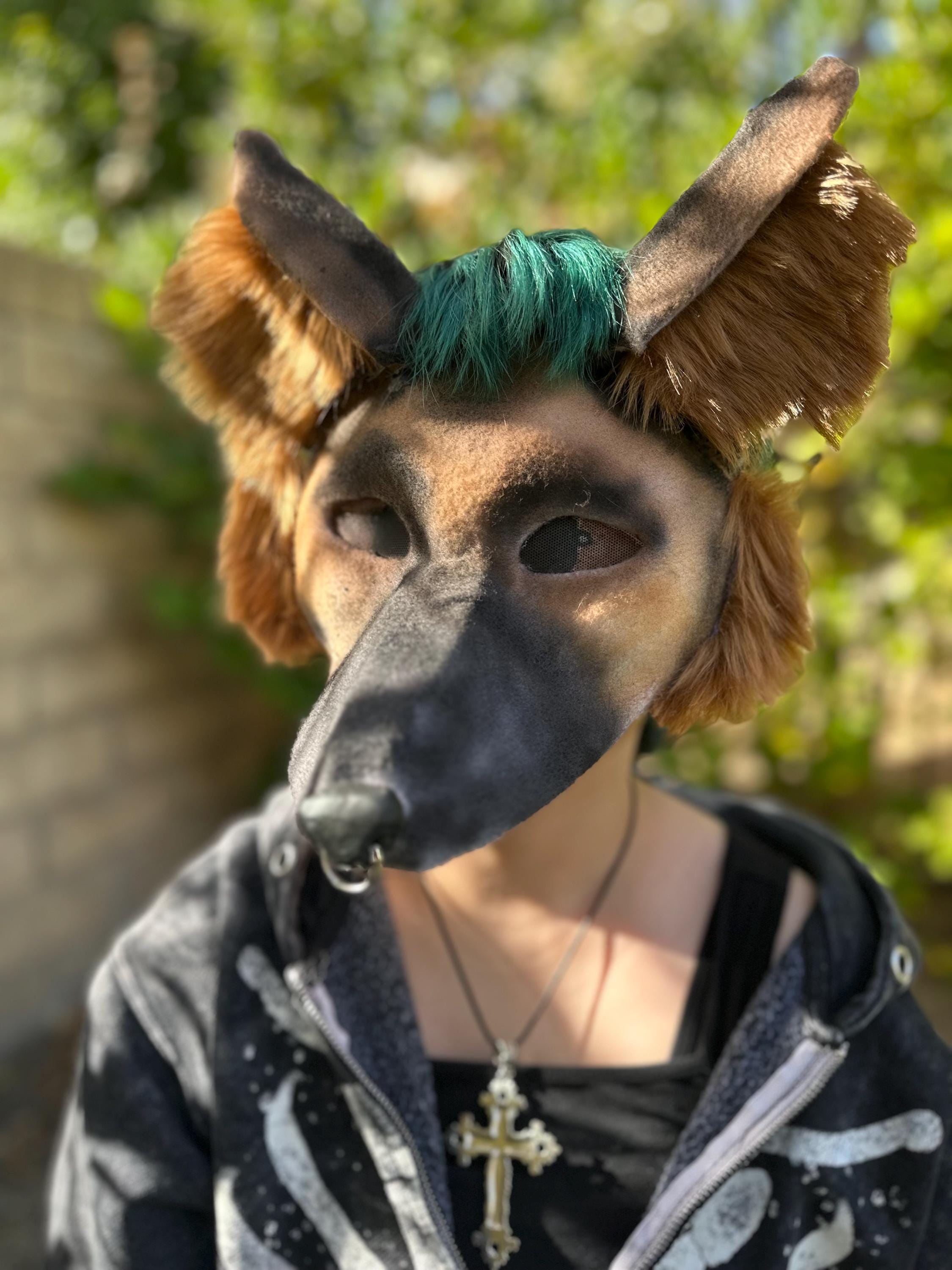 German Shepherd Mask - Etsy