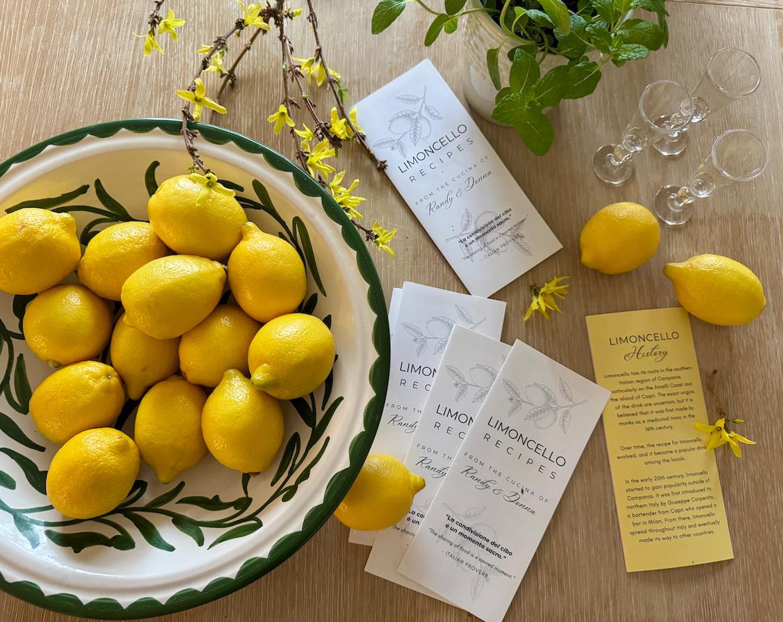 Custom Limoncello Recipe Guide Personalized 8 Recipes - Elevate Your Gifting Game! Digital ...