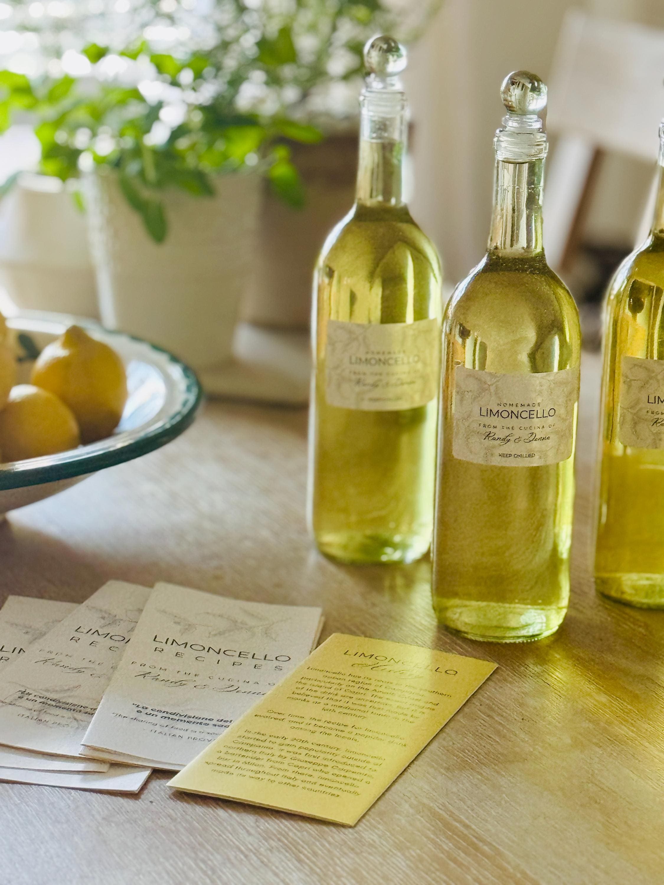 Custom Limoncello Recipe Guide Personalized 8 Recipes - Elevate Your ...
