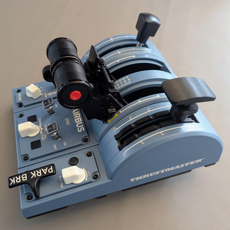 Airbus Flap Lever Mod - Thrustmaster TCA Quadrant Upgrade *officially ...