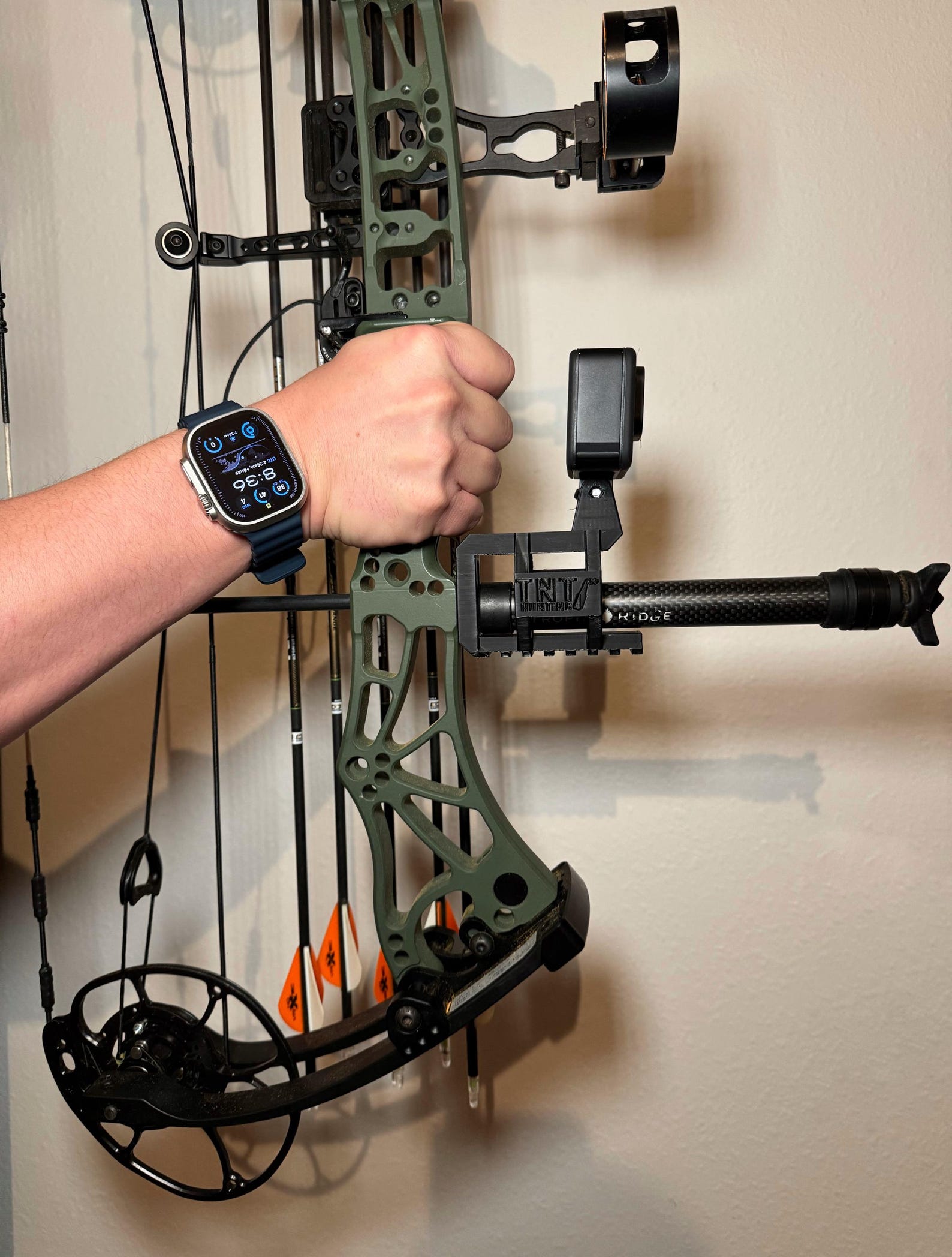 3D Printed Gopro Mount With Picatinny Rail for Hunting Bow – Capture ...
