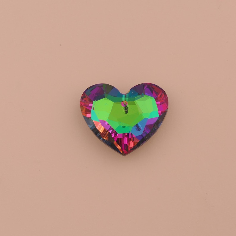 Heart Crystal Pendant,austrian Crystal,made in Austria for DIY Jewelry ...