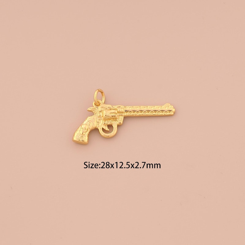 Revolver Charm - Etsy