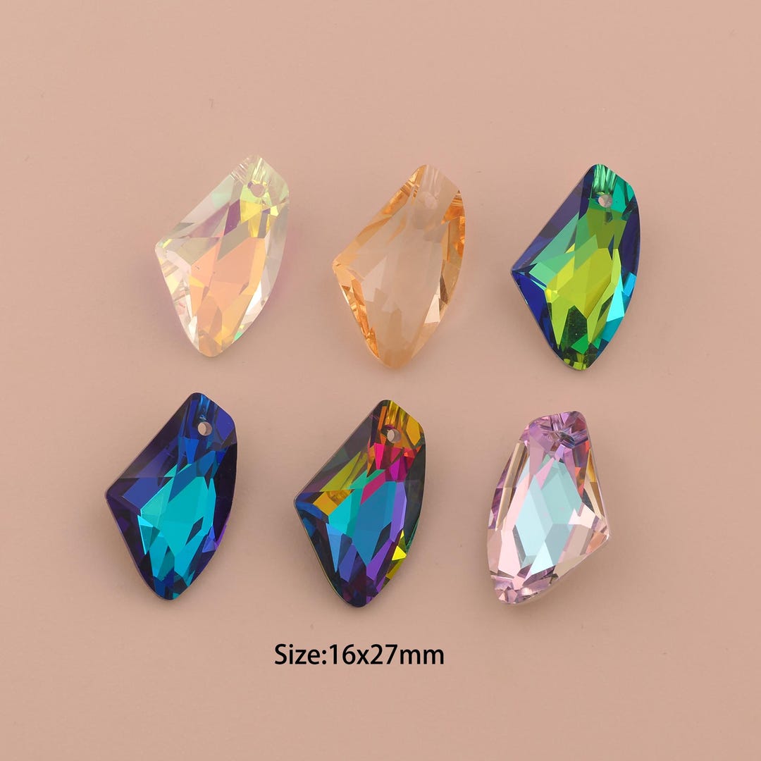 Galactic Vertical Crystal Pendant,austrian Crystal,made in Austria for ...