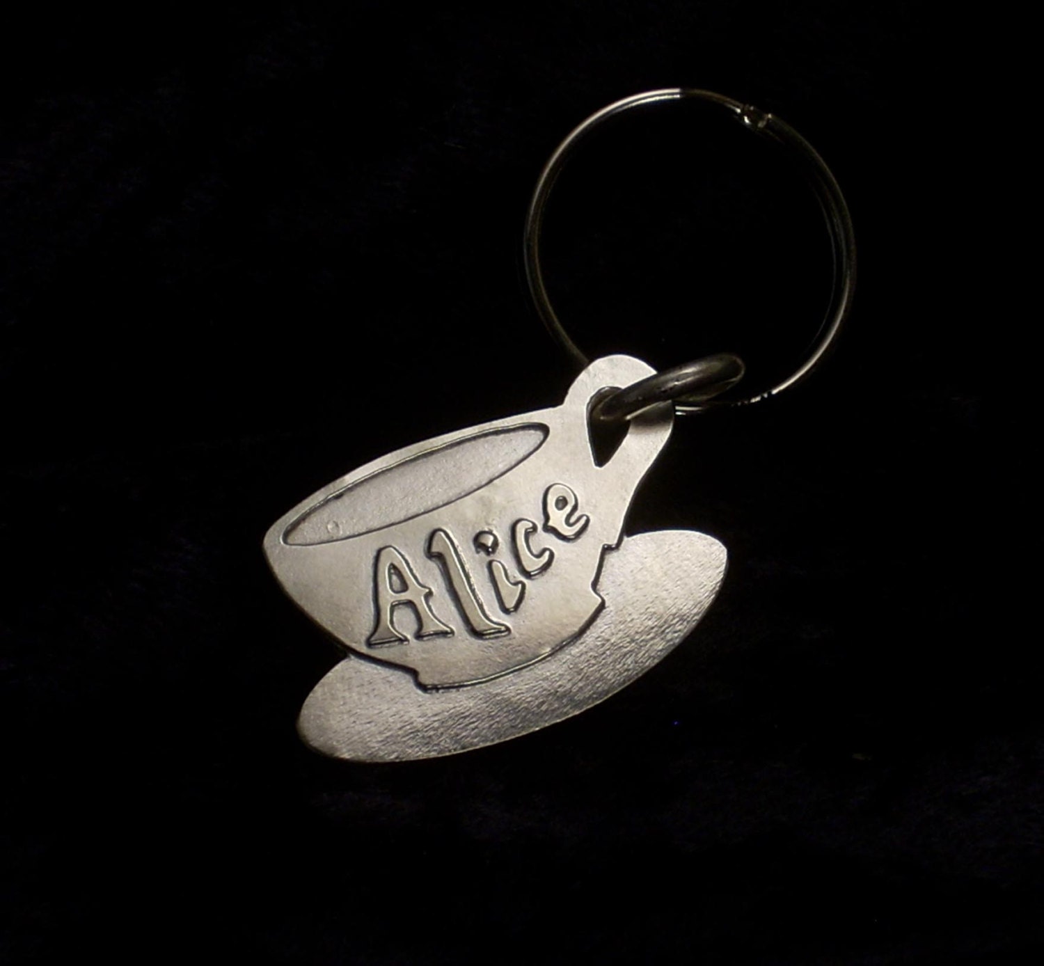 Sterling silver custom designed tag | Etsy