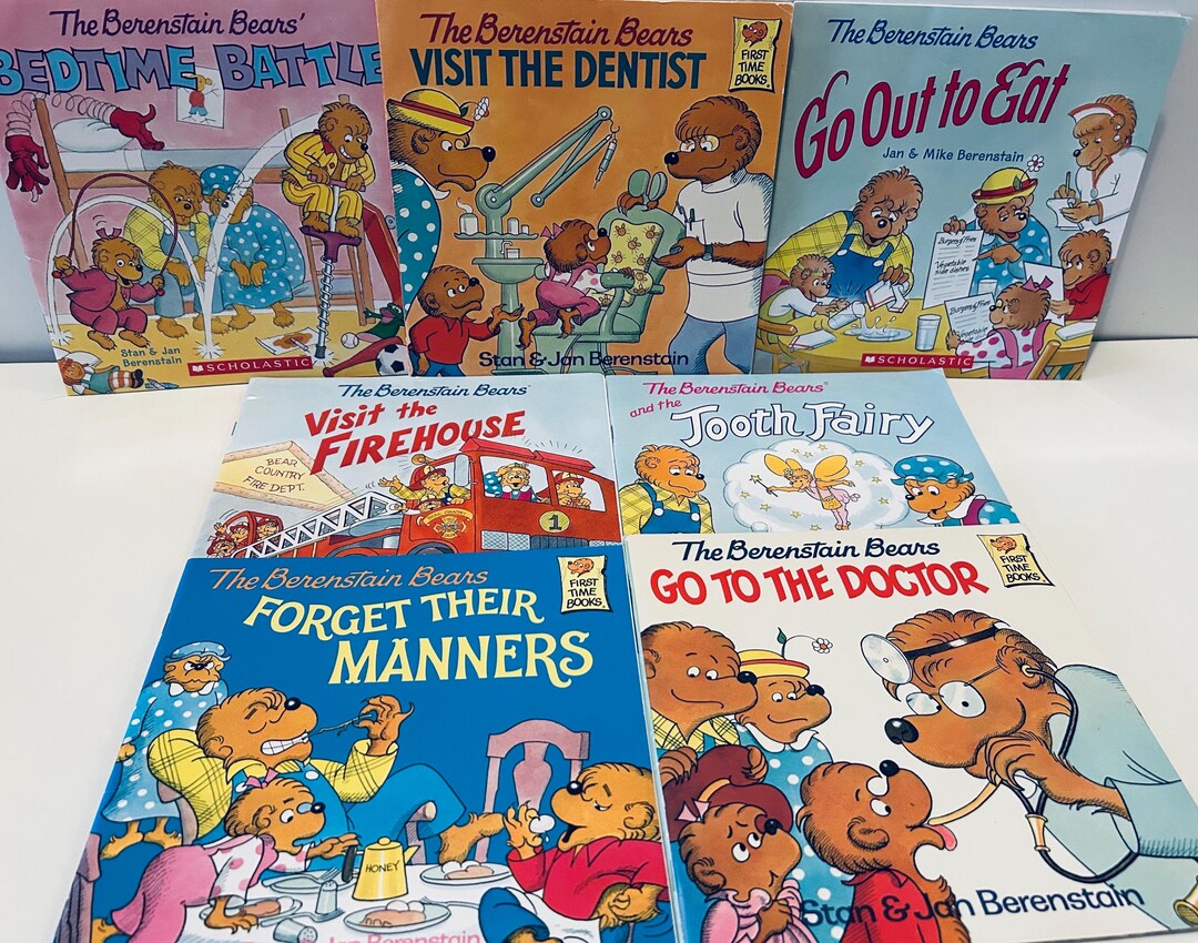 The Berenstein Bears - Vintage First Time Books - Choose From 7 ...