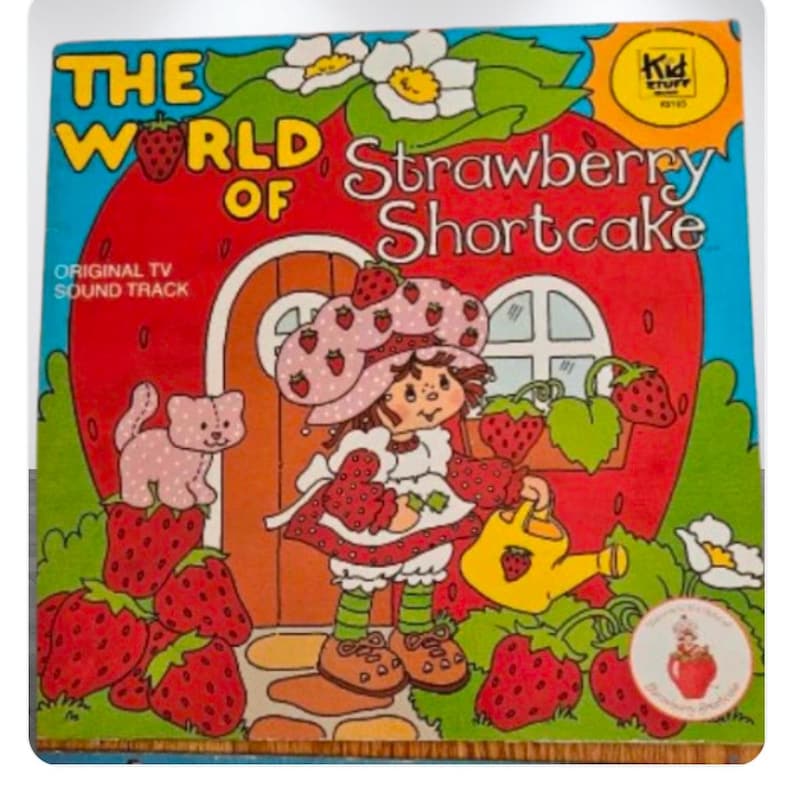 The World of Strawberry Shortcake Record - Vintage - 1980 - Etsy
