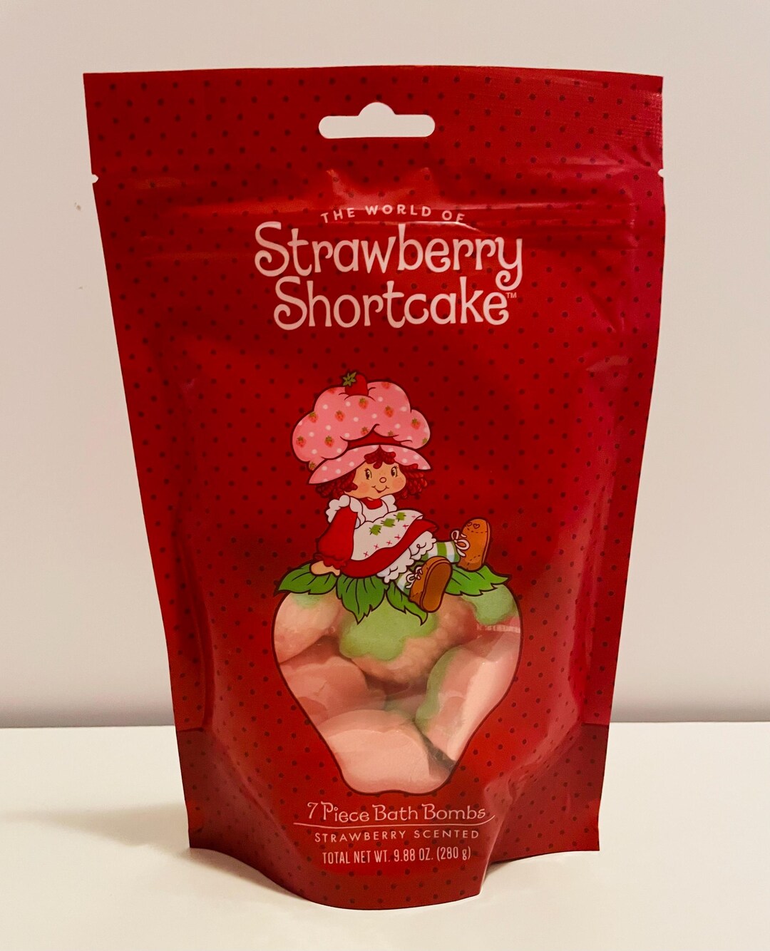 Strawberry Shortcake Bath Bombs: Nostalgic Spa Gift (7 Piece) - Etsy