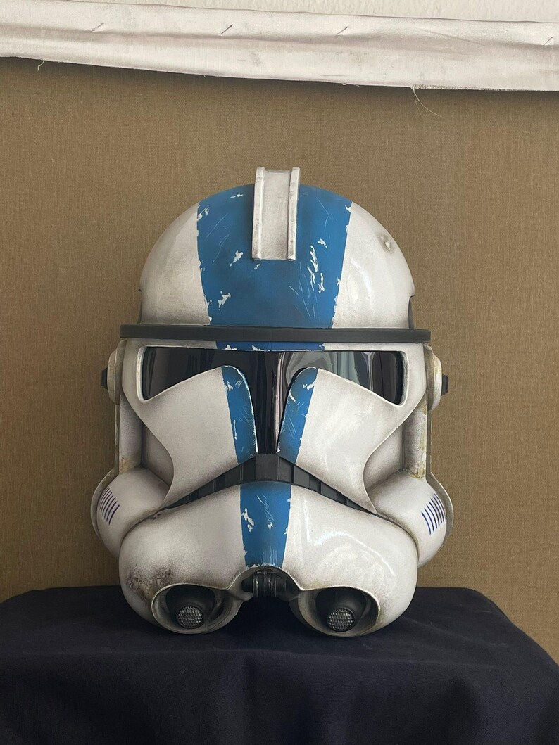 Clone Trooper 501st Helmet 1:1 Real Size 3D Custom - Etsy