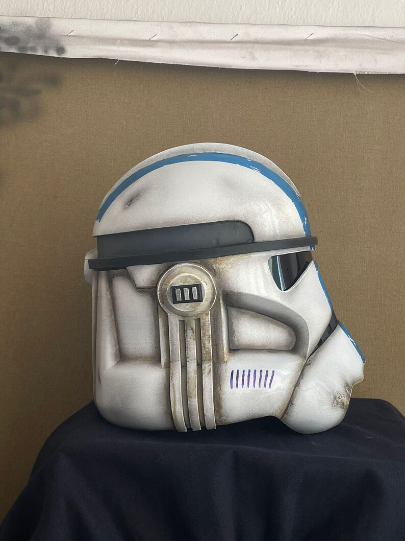 Clone Trooper 501st Helmet 1:1 Real Size 3D Custom - Etsy