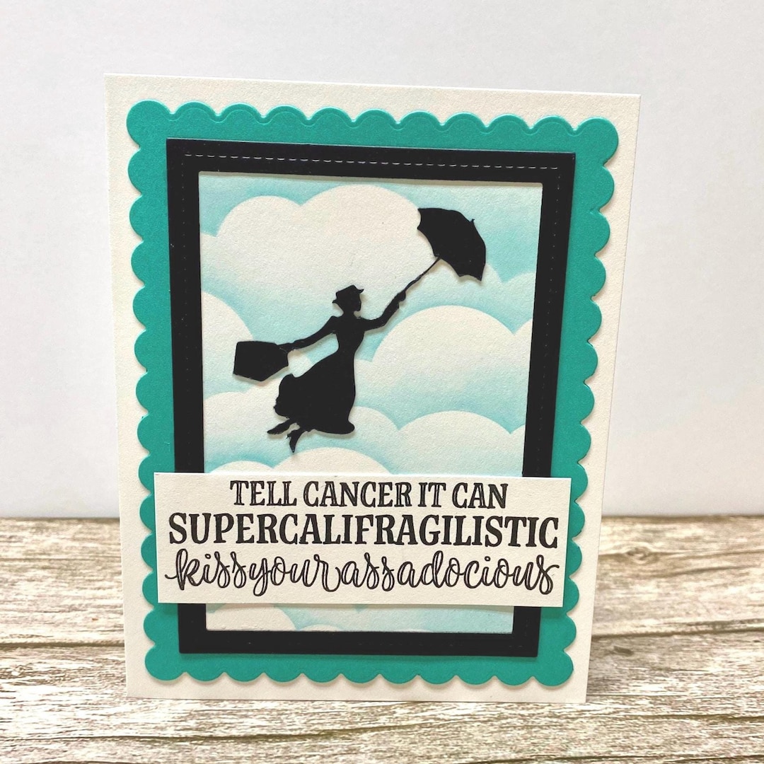 Cancer Diagnosis Handmade Greeting Card, Funny Card for Cancer Patient ...