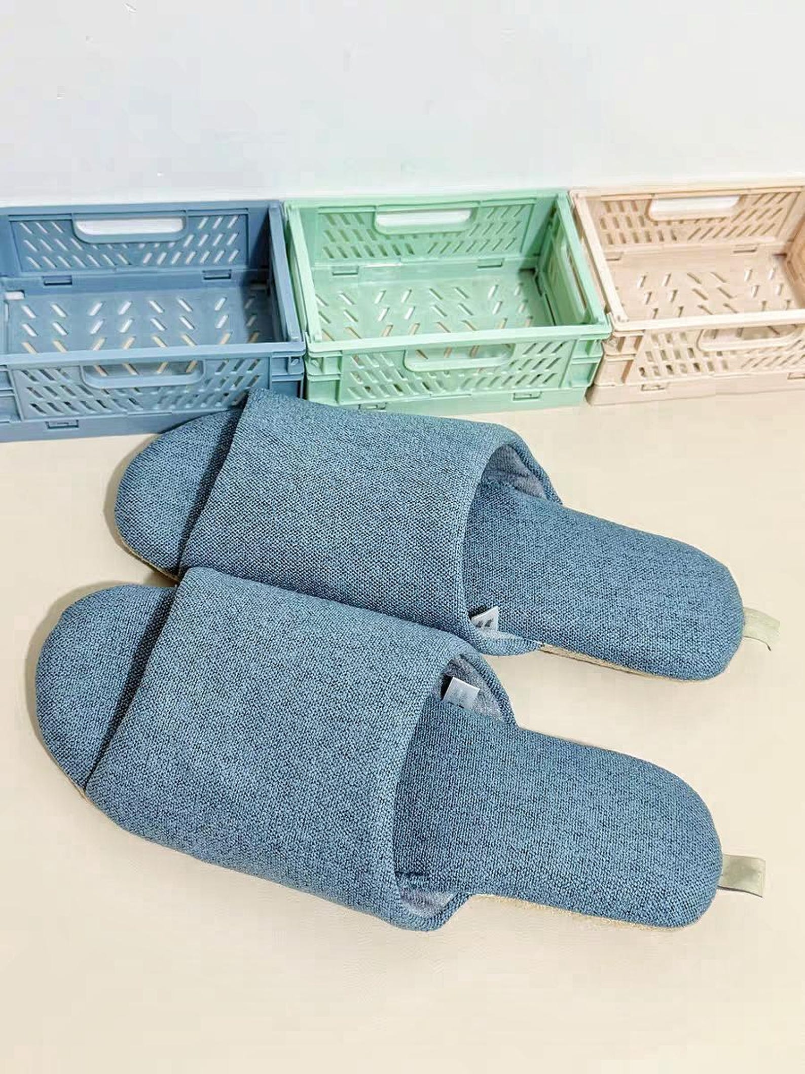Japanese Tatami Slippers, Ultra Cotton Linen Indoor Sandal, Breathable ...