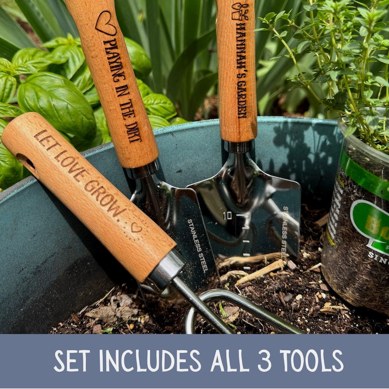 Garden Tools Set Gardening - Etsy