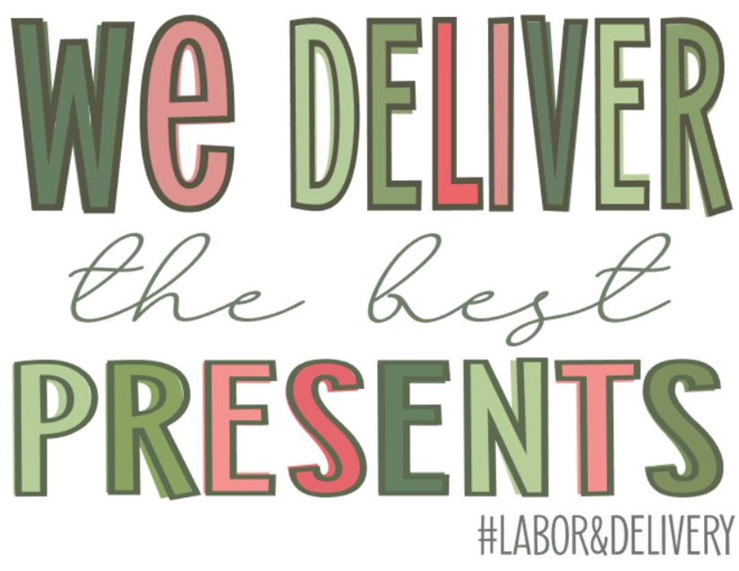 We Deliver Presents SVG, PNG, JPG (digital File) - Etsy