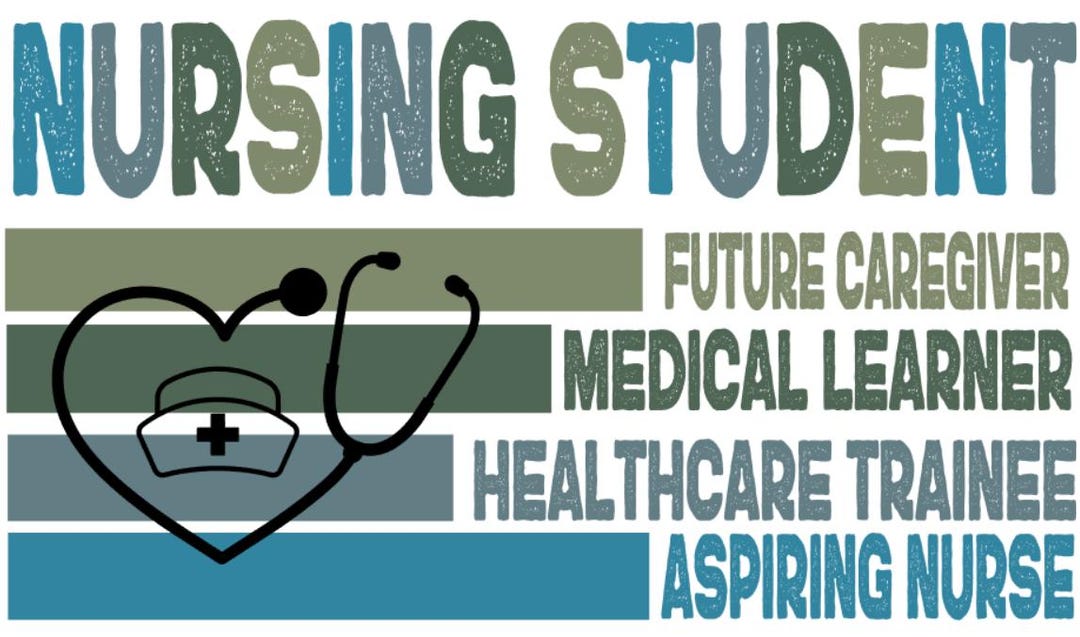 Nursing Student Digital File - Etsy