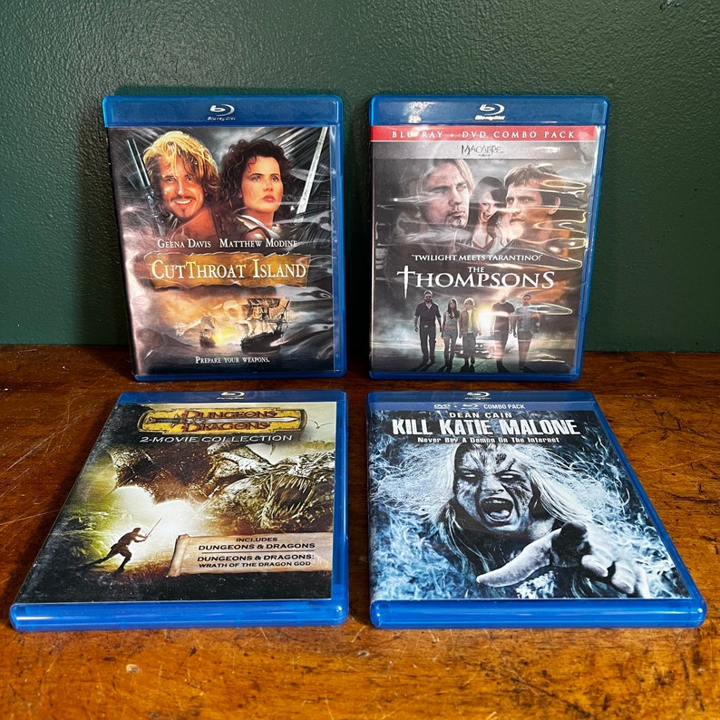 Vintage Blu Ray Disc Movies. Sold Separately. - Etsy