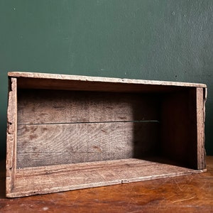 Vintage Wooden Shipping Box. Western Railroad Co. Rustic Cottage ...