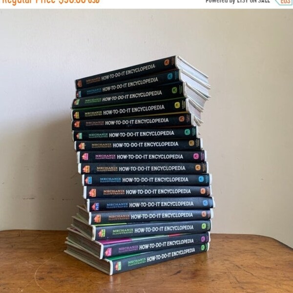 Encyclopedia Set - Etsy