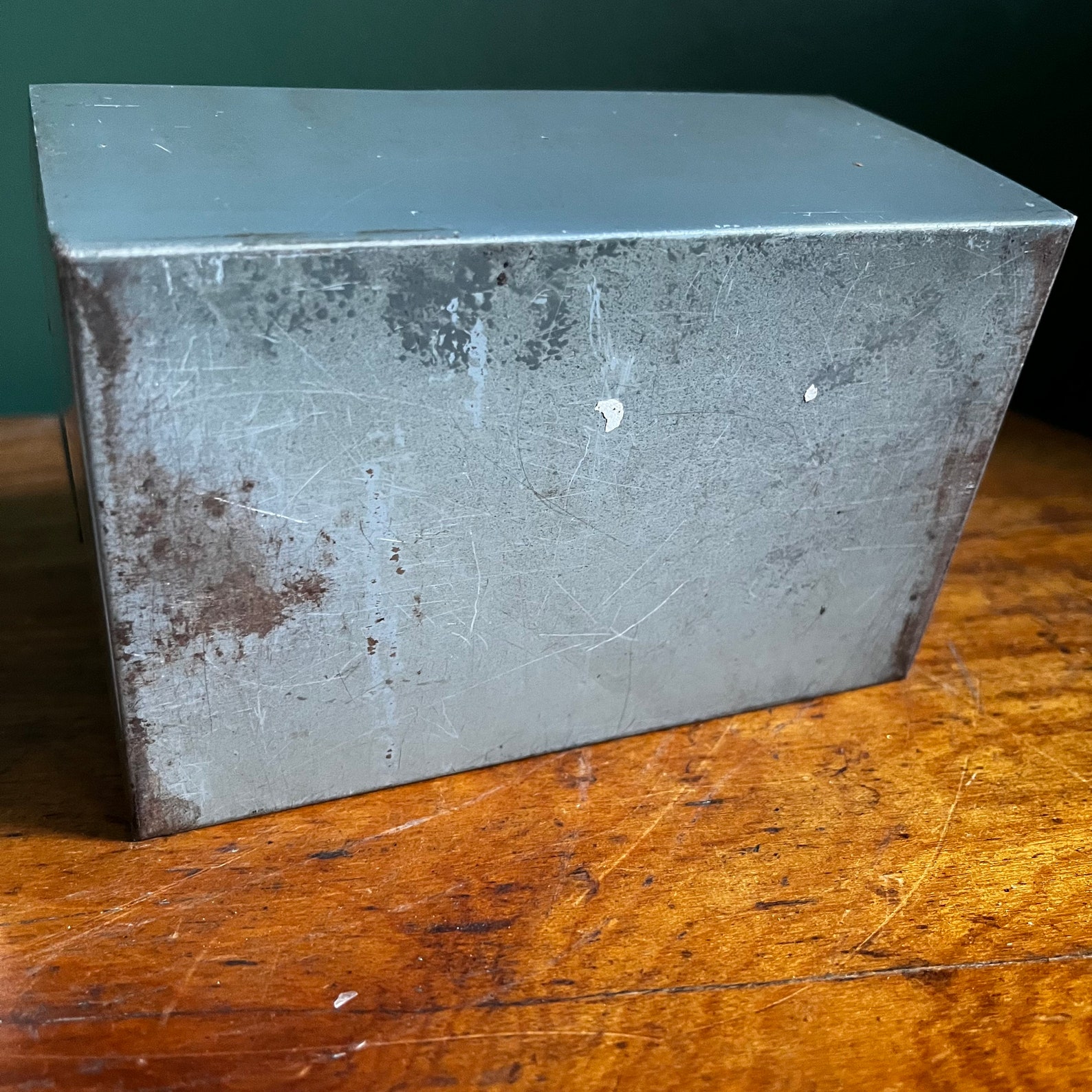 Vintage Public Service Index Card File Box. Rare Style. - Etsy