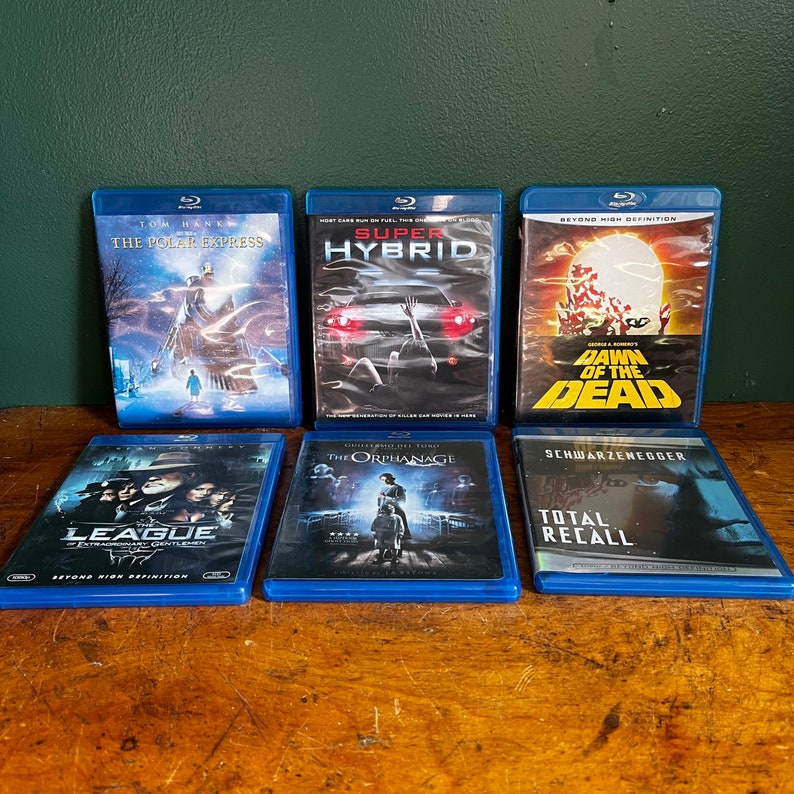 Vintage Blu Ray Disc Movies. Sold Separately. - Etsy