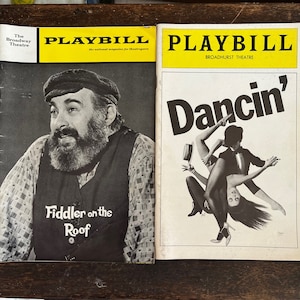 Vintage Broadway Playbills. 1970s New York Theater. Chicago, Child's ...