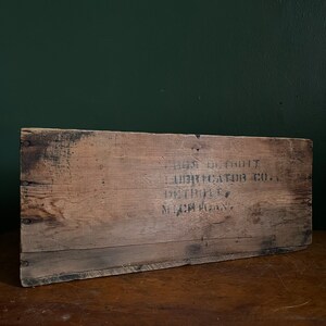 Vintage Wooden Shipping Box. Western Railroad Co. Rustic Cottage ...