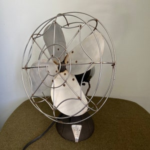 Vintage Industrial Chic Vintage Eskimo Table Top Fan. NONWORKING. DECOR ...