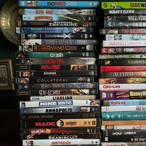 Lot of 70 Vintage Dvds 1980s 1990s 2000s Y2K Films Classic Movies - Etsy