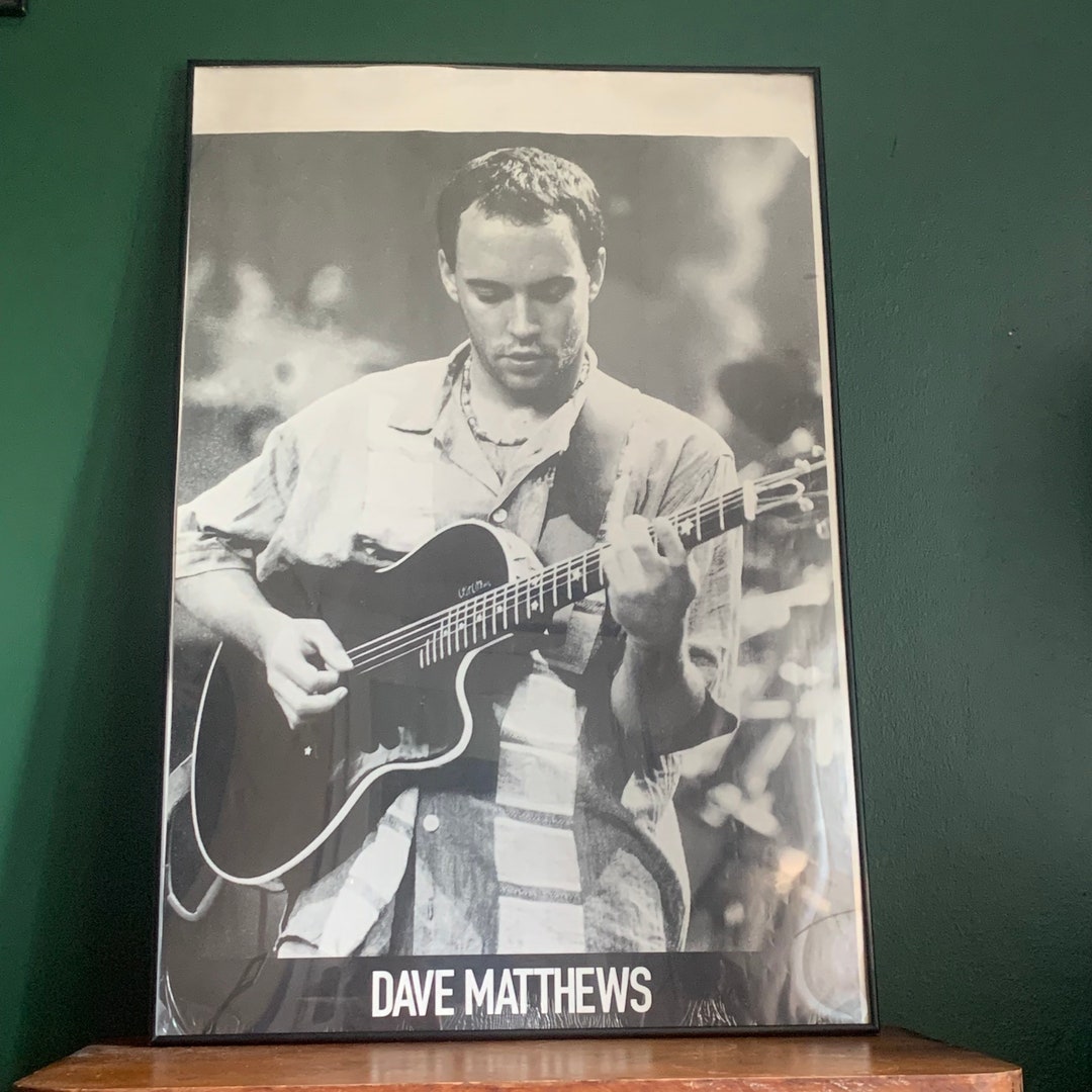 Vintage Dave Mathews Poster - Etsy