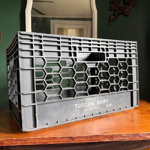 Vintage Milk Crate - Etsy