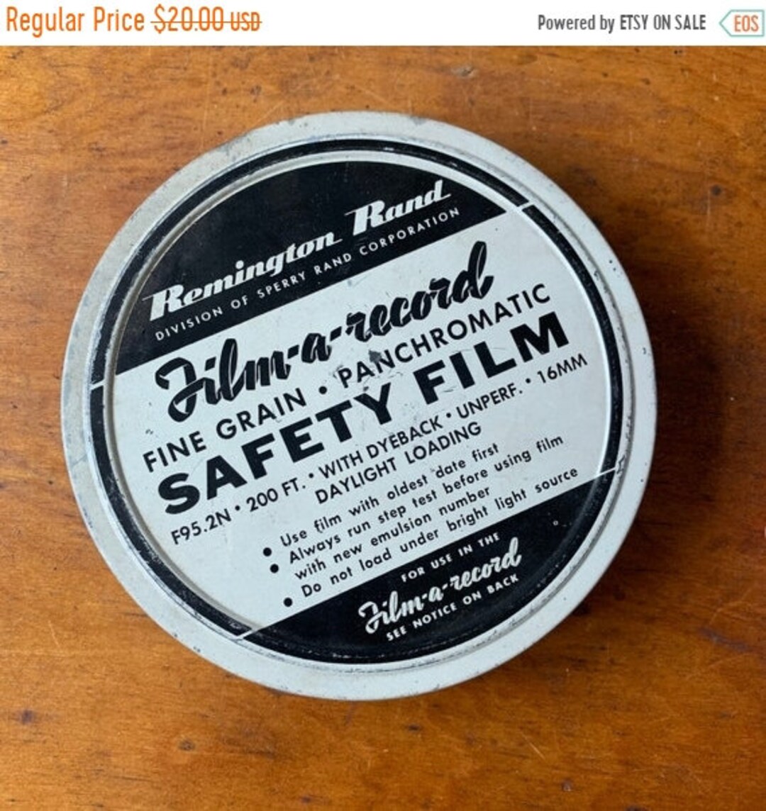 Vintage Remington Rand Film a Record - Etsy