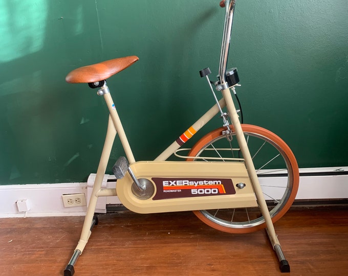 NO SHIPPING. Vintage 1970s Roadmaster Exercycle 5000 Stationary Bicycle ...