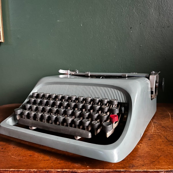 Blue Typewriter - Etsy