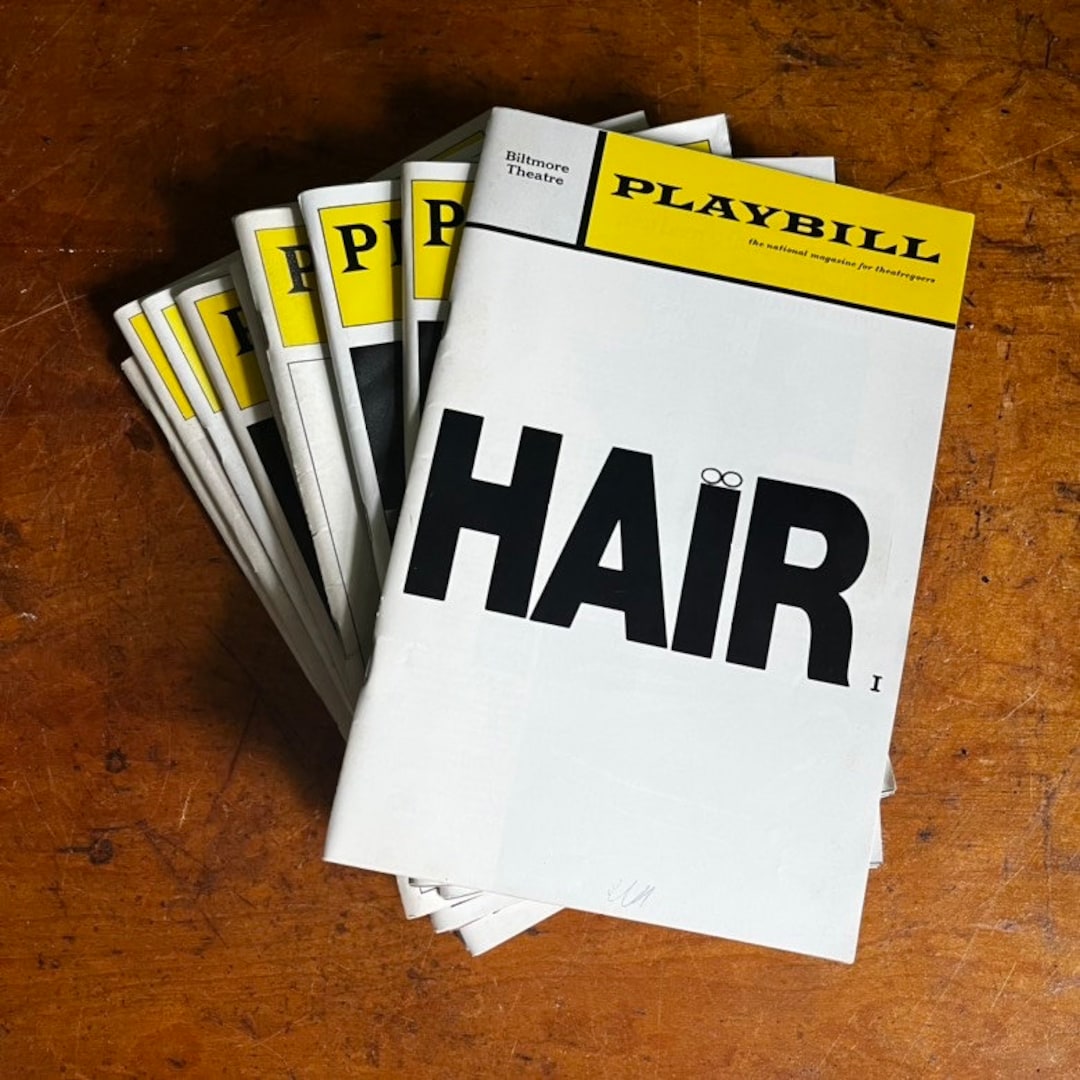 Vintage Broadway Playbills. 1970s 1980s 1990s. New York Theater. Les ...