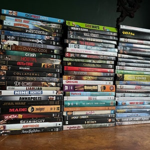 Lot of 70 Vintage Dvds 1980s 1990s 2000s Y2K Films Classic Movies - Etsy