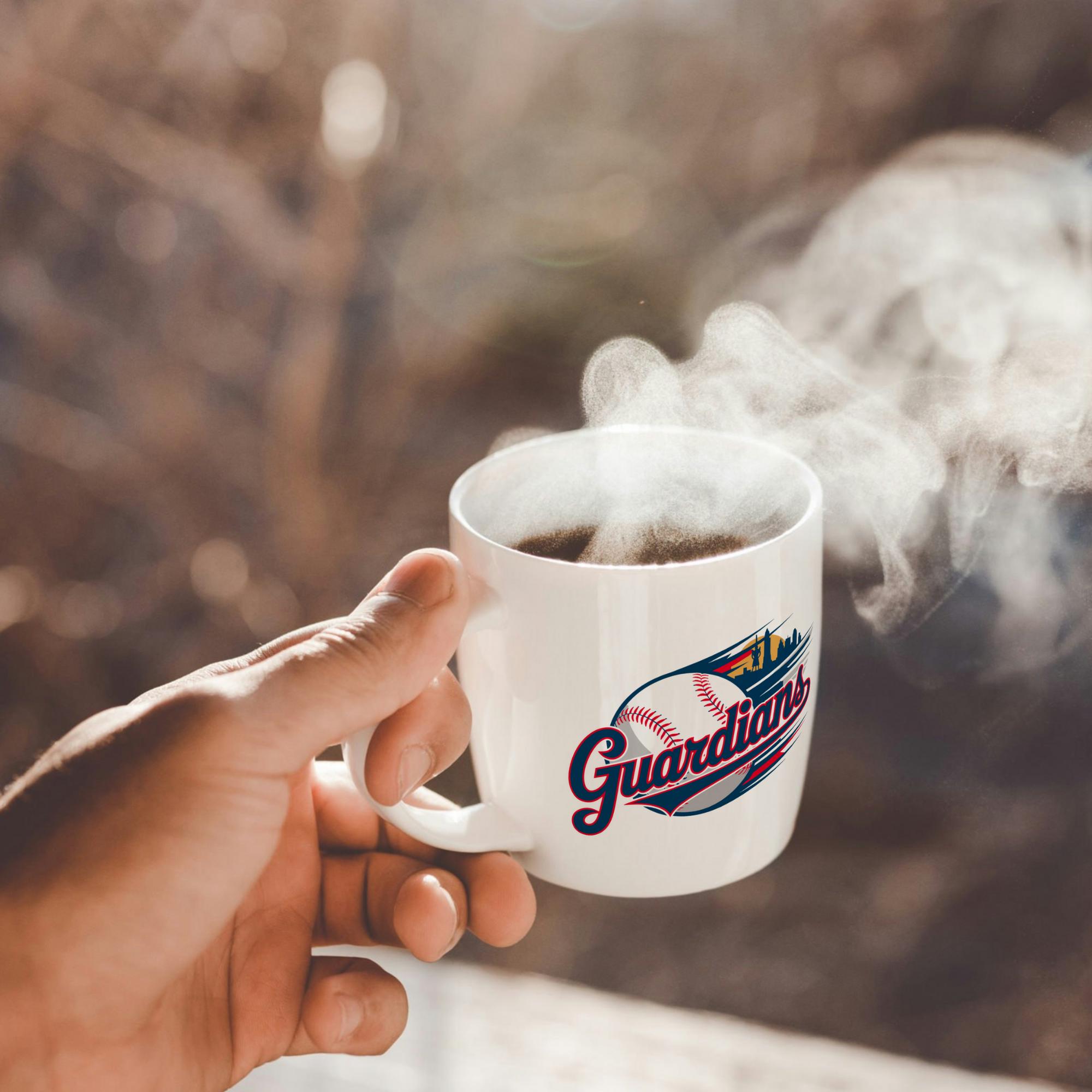 Guardians Baseball Team Svg Design - Bold Script Font With Ball and ...