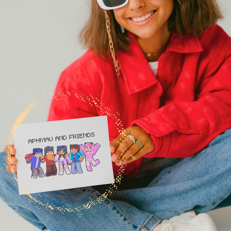 Aphmau and Friends SVG: Youtuber Game Characters Vector Files (digital ...